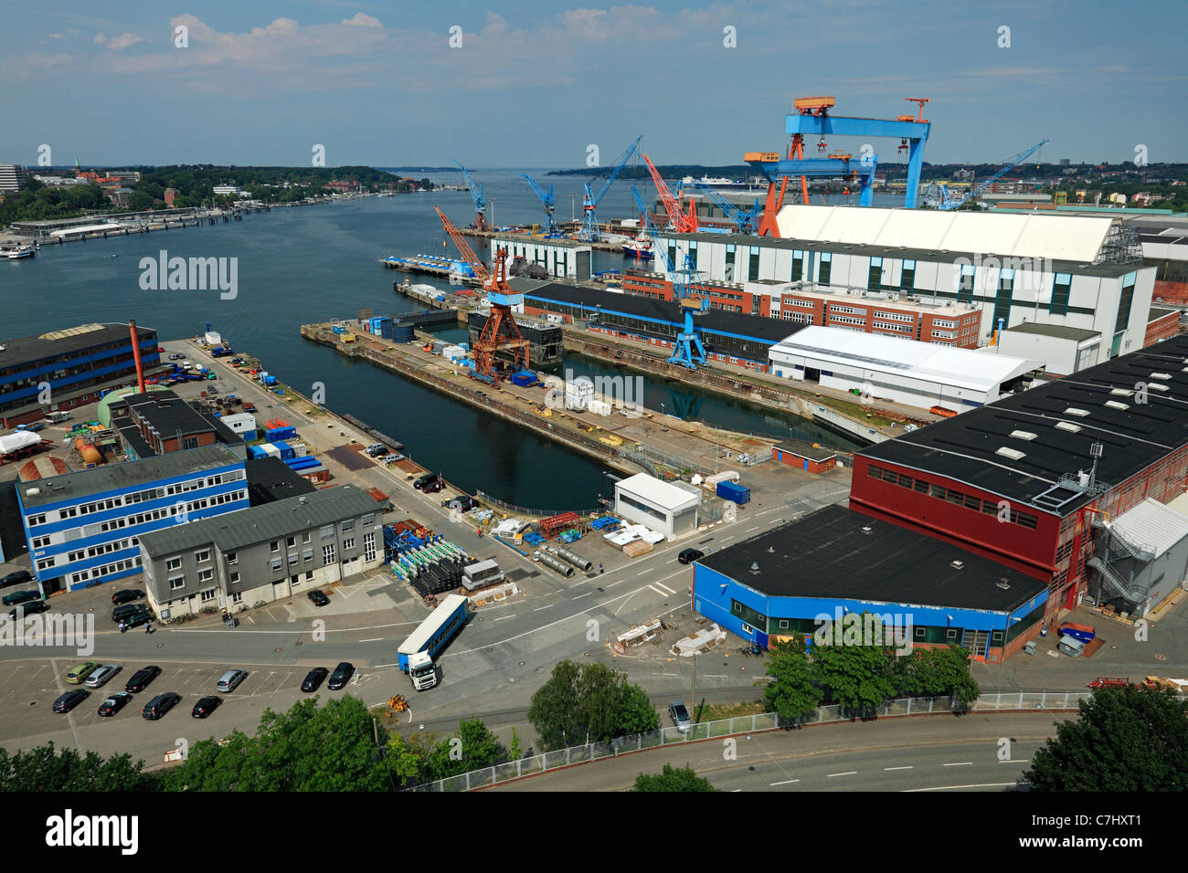 Krupp gantry cranes hi-res stock photography and images - Alamy