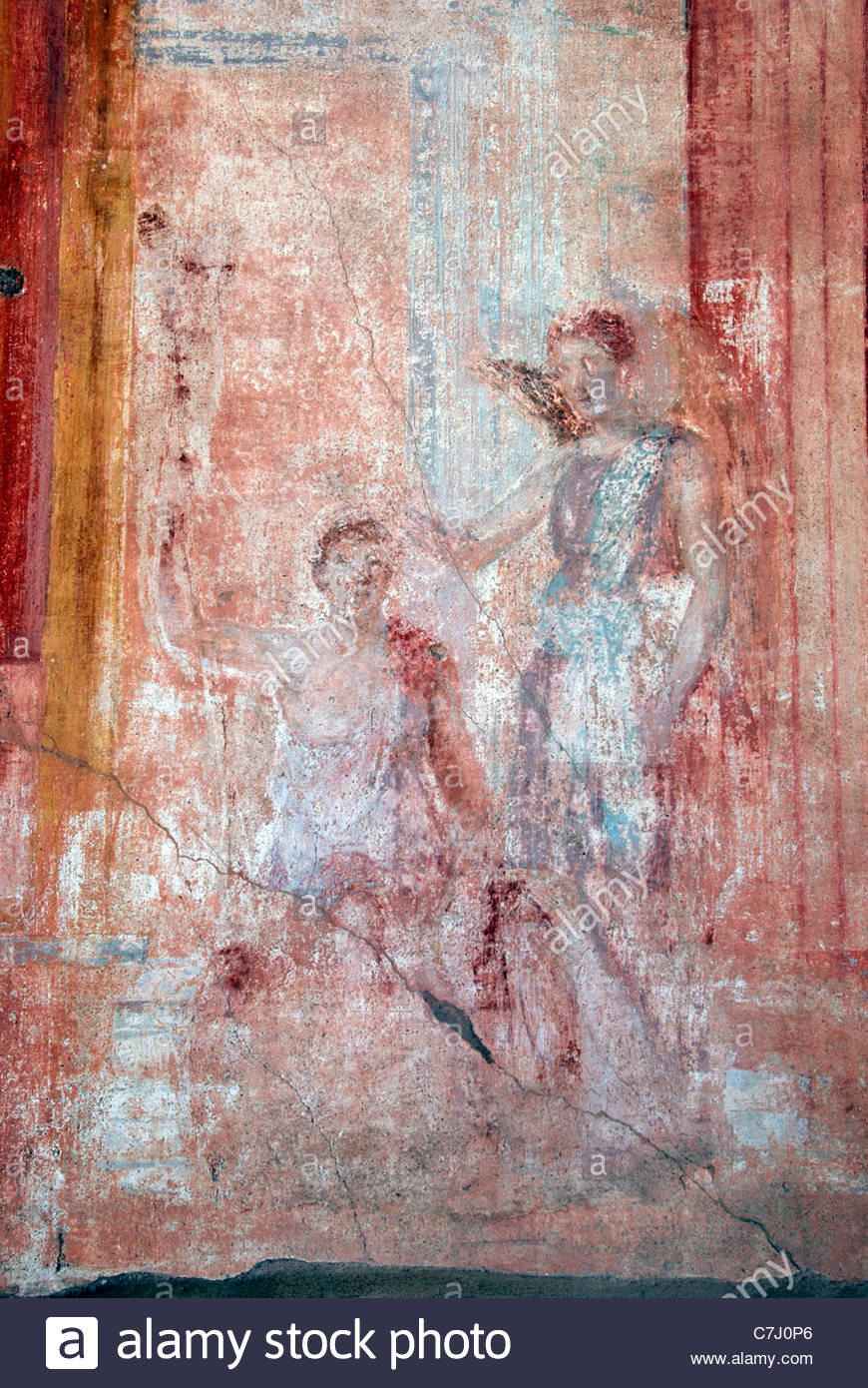 Painting Pompeii Vesuvius Art High Resolution Stock Photography and ...