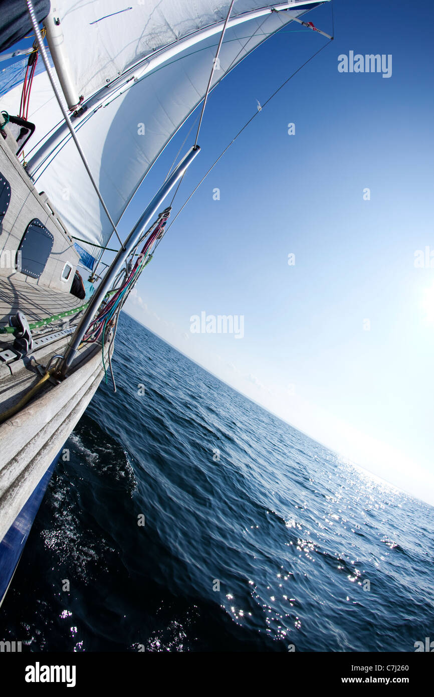 Clous up Sailing Stock Photo - Alamy