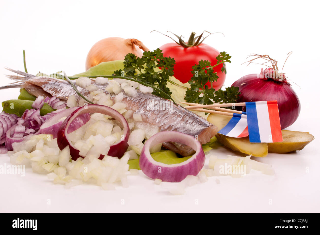 Hollandse nieuwe haring hi-res stock photography and images - Alamy