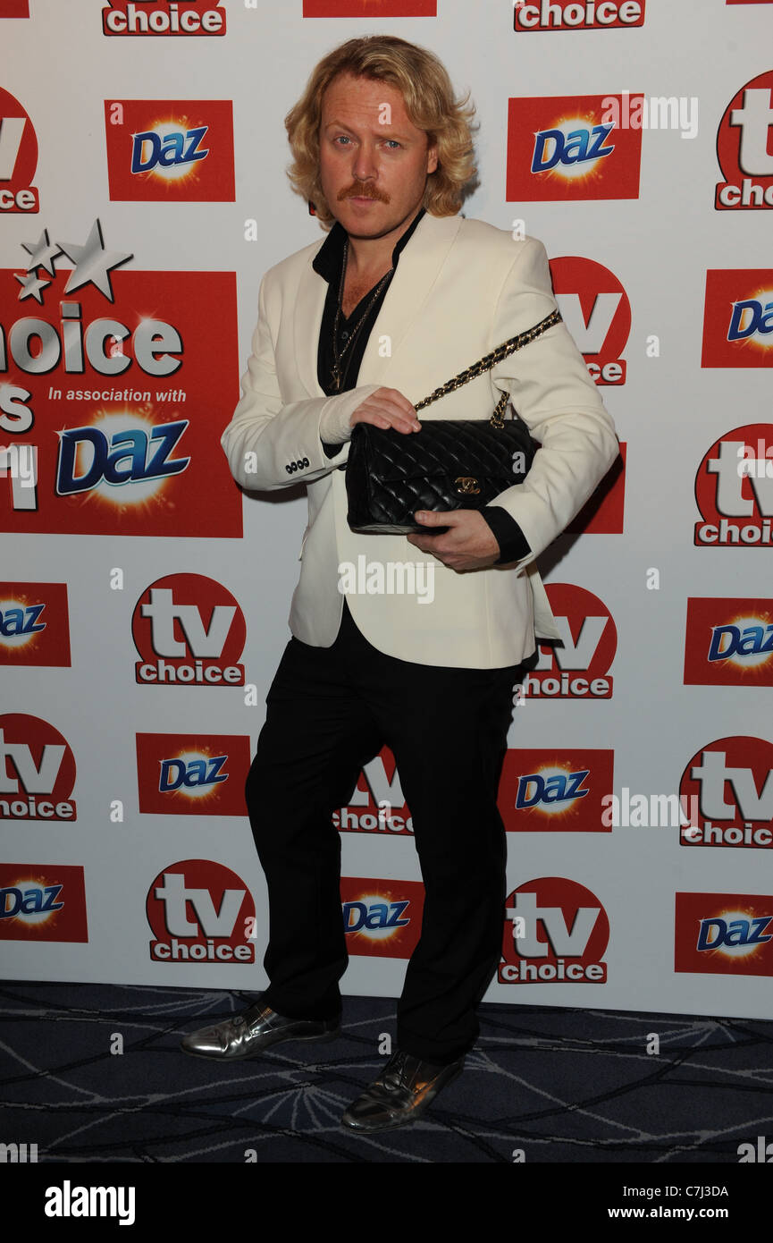 LEIGH FRANCIS AKA KEITH LEMON TV CHOICE AWARDS 2011 THE SAVOY HOTEL THE ...
