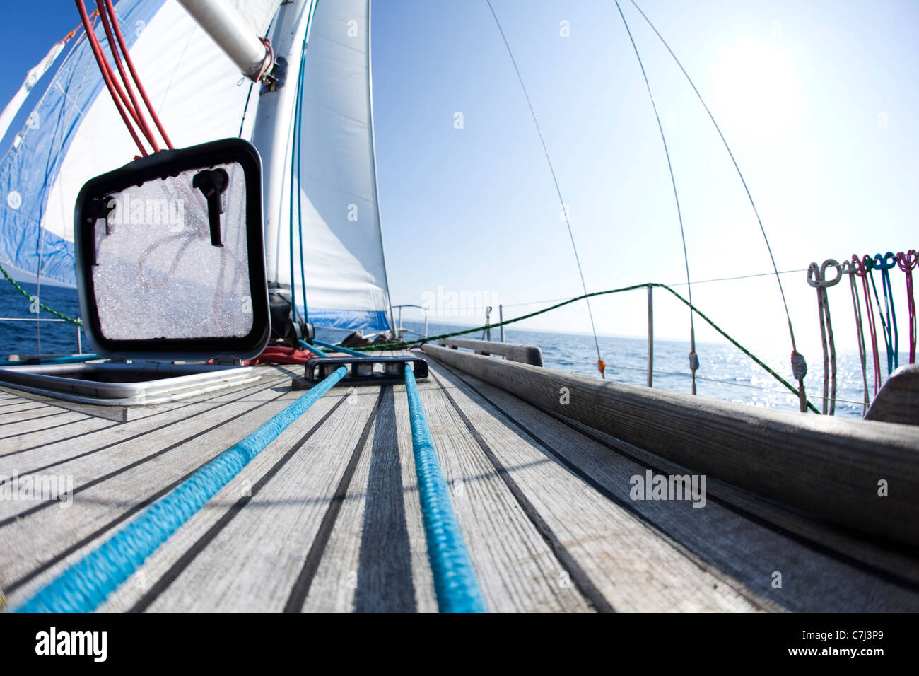 Sea, sun and sail Stock Photo - Alamy