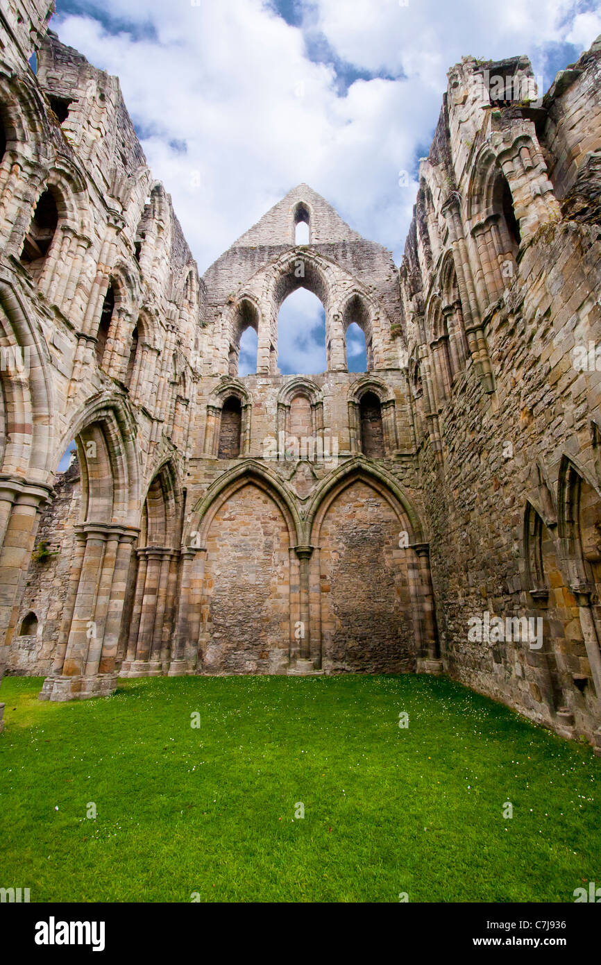 Ruins of 13th Century, Wenlock Priory, in Shropshire, United Kingdom ...