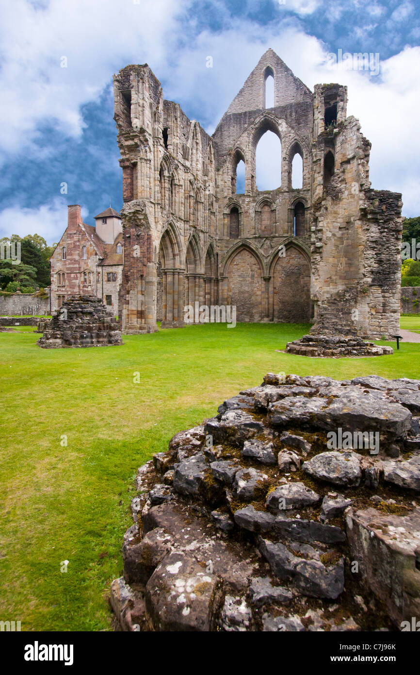 Ruins of 13th Century, Wenlock Priory, in Shropshire, United Kingdom ...