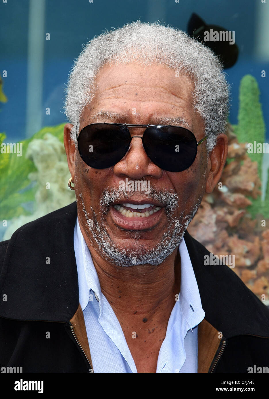 MORGAN FREEMAN DOLPHIN TALE. WORLD PREMIERE. LOS ANGELES CALIFORNIA USA ...