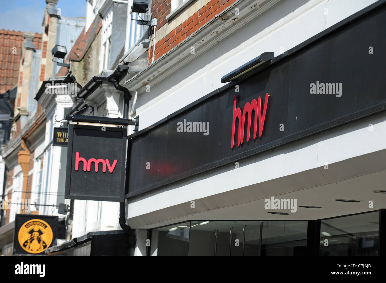 Hmv retail shop store hi-res stock photography and images - Alamy