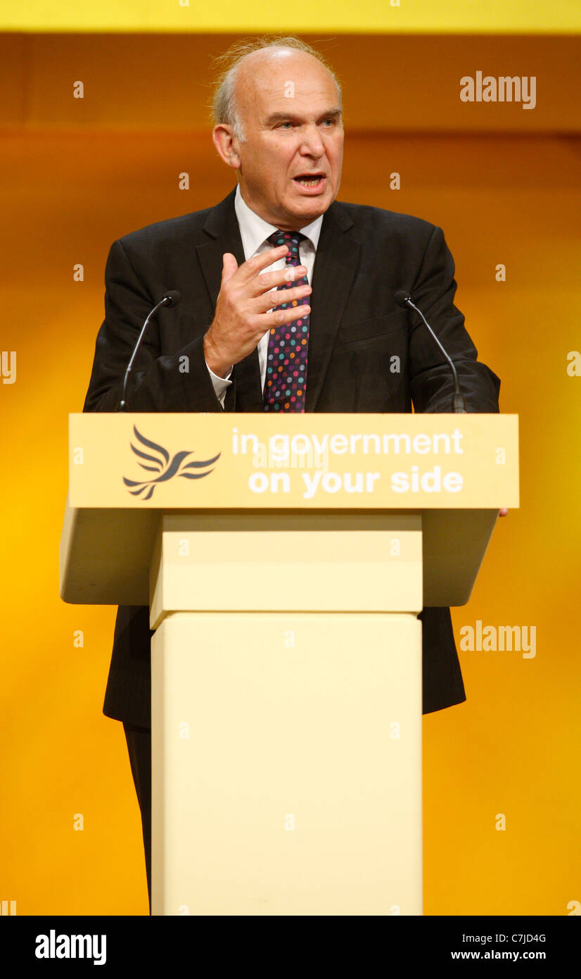 VINCE CABLE MP BUSINESS SECRETARY 19 September 2011 THE ICC BIRMINGHAM ...