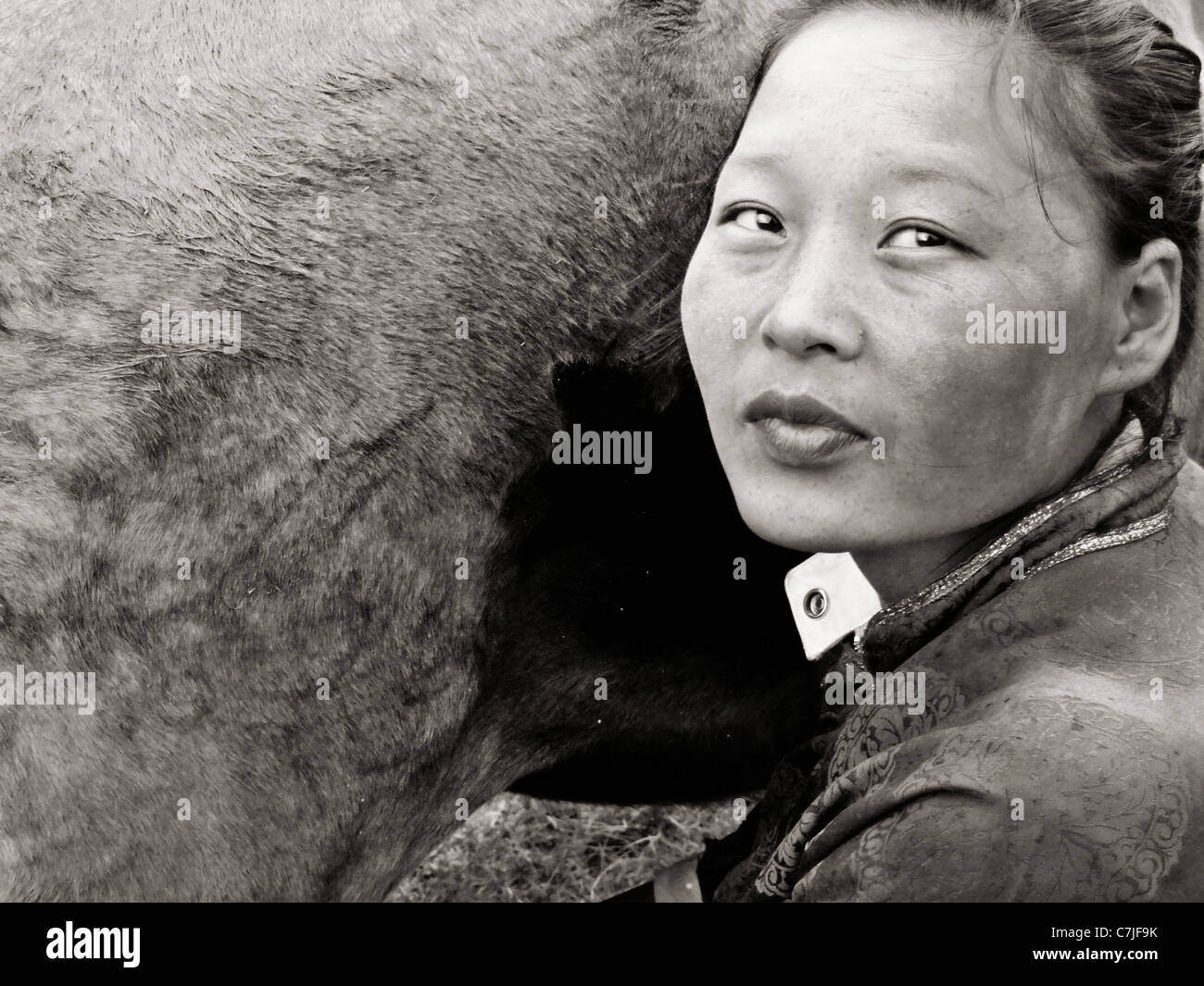 Faces beyond frontiers, Mongolia Portraits Stock Photo - Alamy
