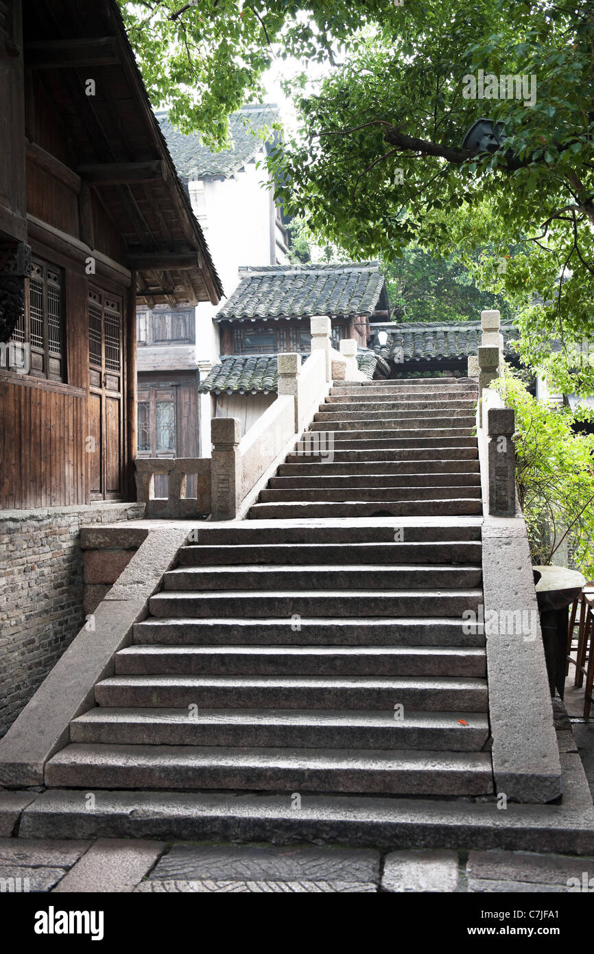 Old balustrade stone staircase hi-res stock photography and images - Alamy