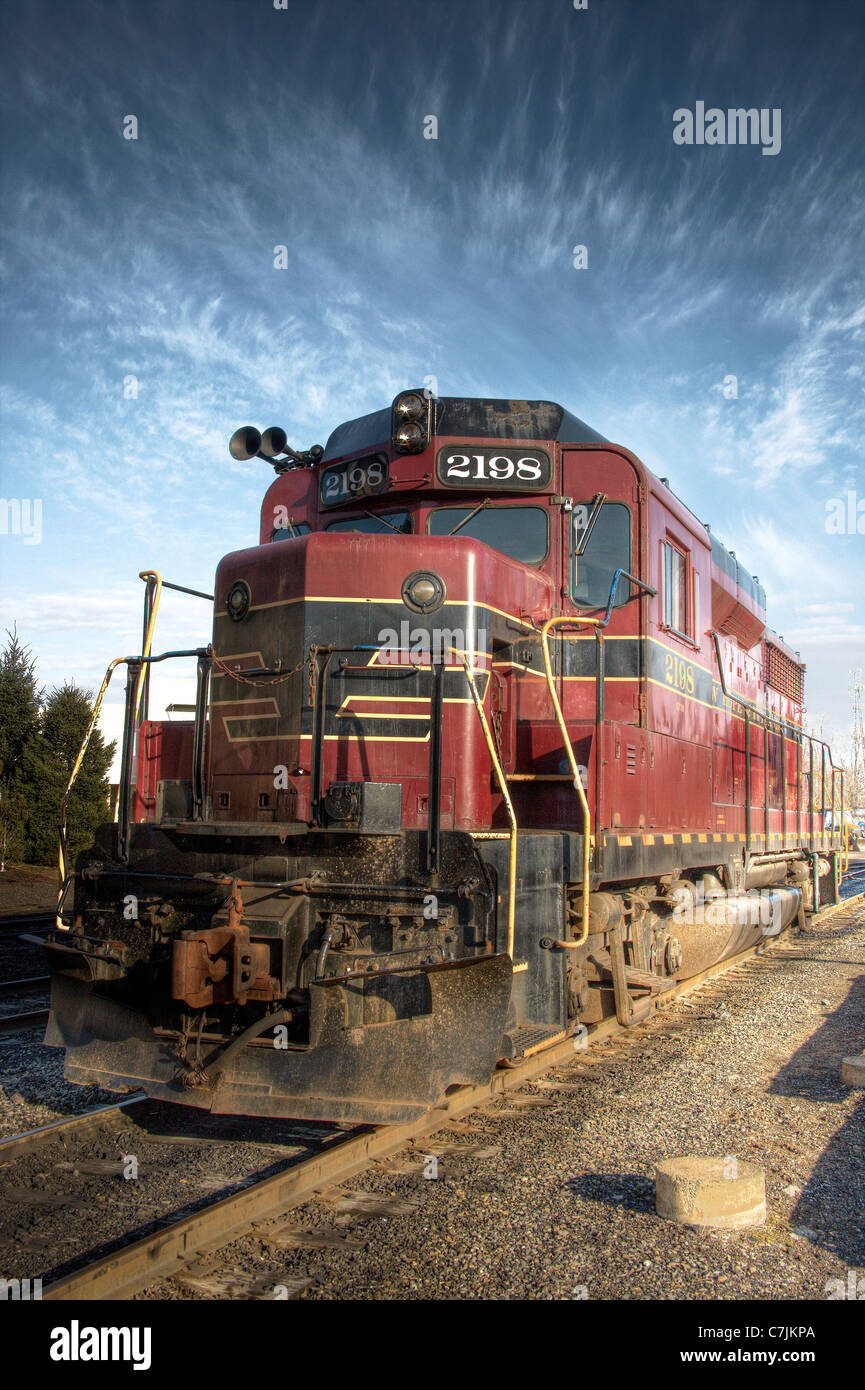 Diesel engine locomotive hi-res stock photography and images - Alamy