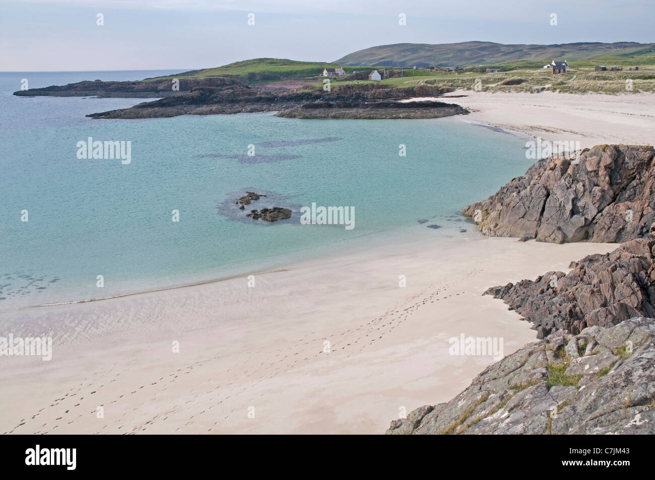 Uk scotland sutherland clachtoll bay hi-res stock photography and ...