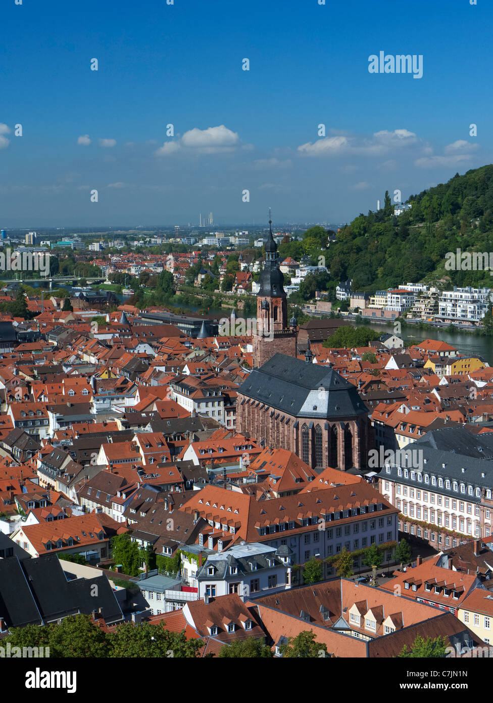 Church of the Holy Spirit or Gothic Heiliggeistkirche in City of ...