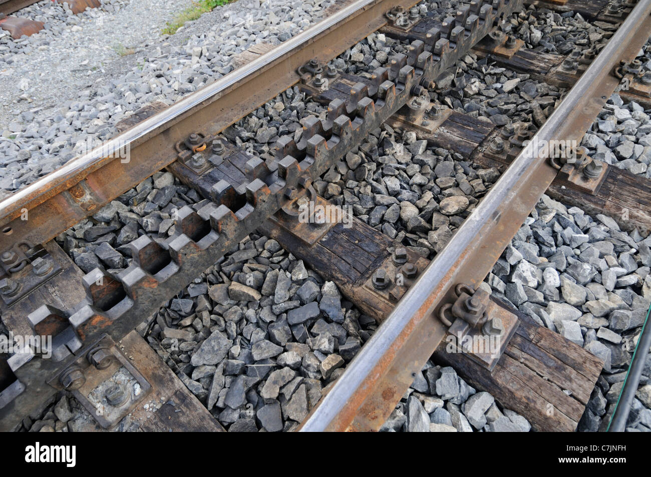 Rack and pinion railway hi-res stock photography and images - Alamy