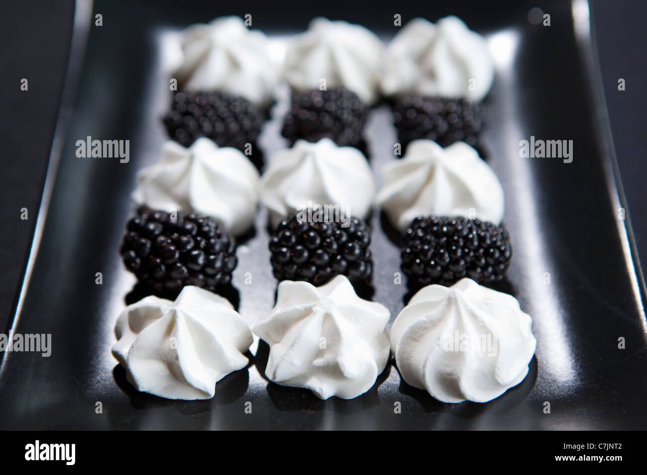 Meringue puffs hi-res stock photography and images - Alamy