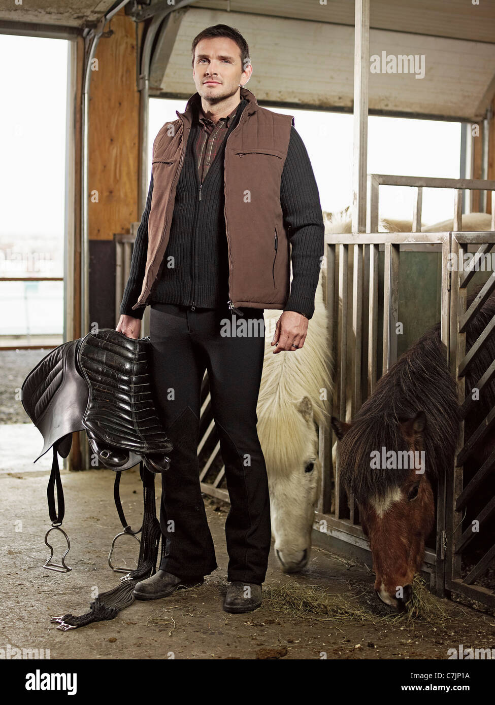 Men in the saddle hi-res stock photography and images - Alamy