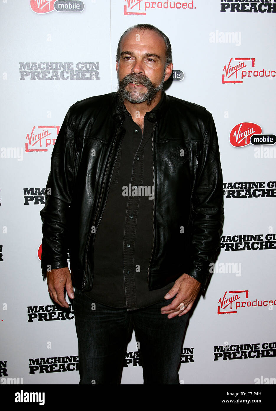 SAM CHILDERS MACHINE GUN PREACHER. LOS ANGELES PREMIERE. BEVERLY HILLS ...