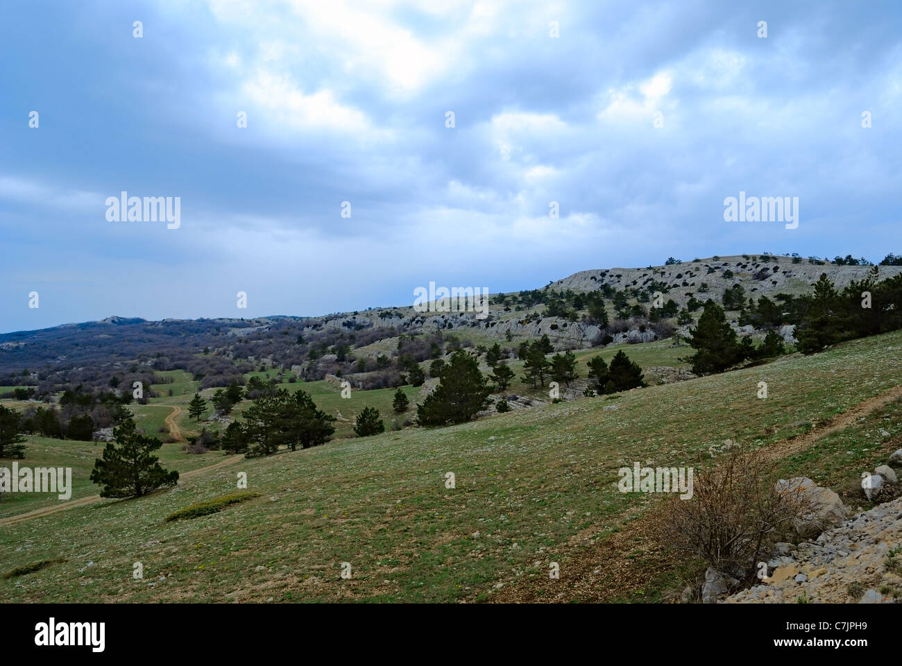 Crimea landscape steppe hi-res stock photography and images - Alamy