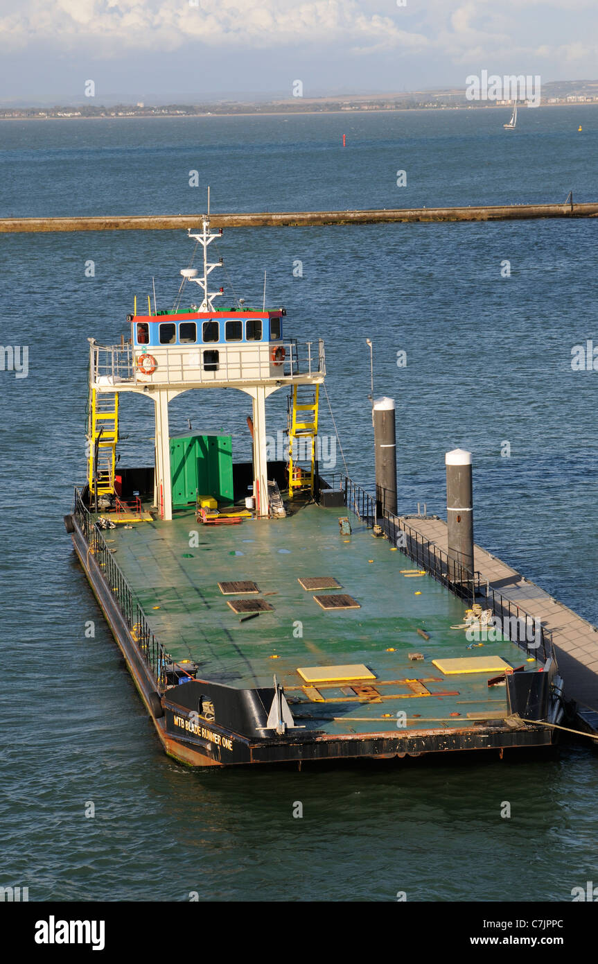 MTB Blade Runner One a open deck freight vessel for shallow water ...