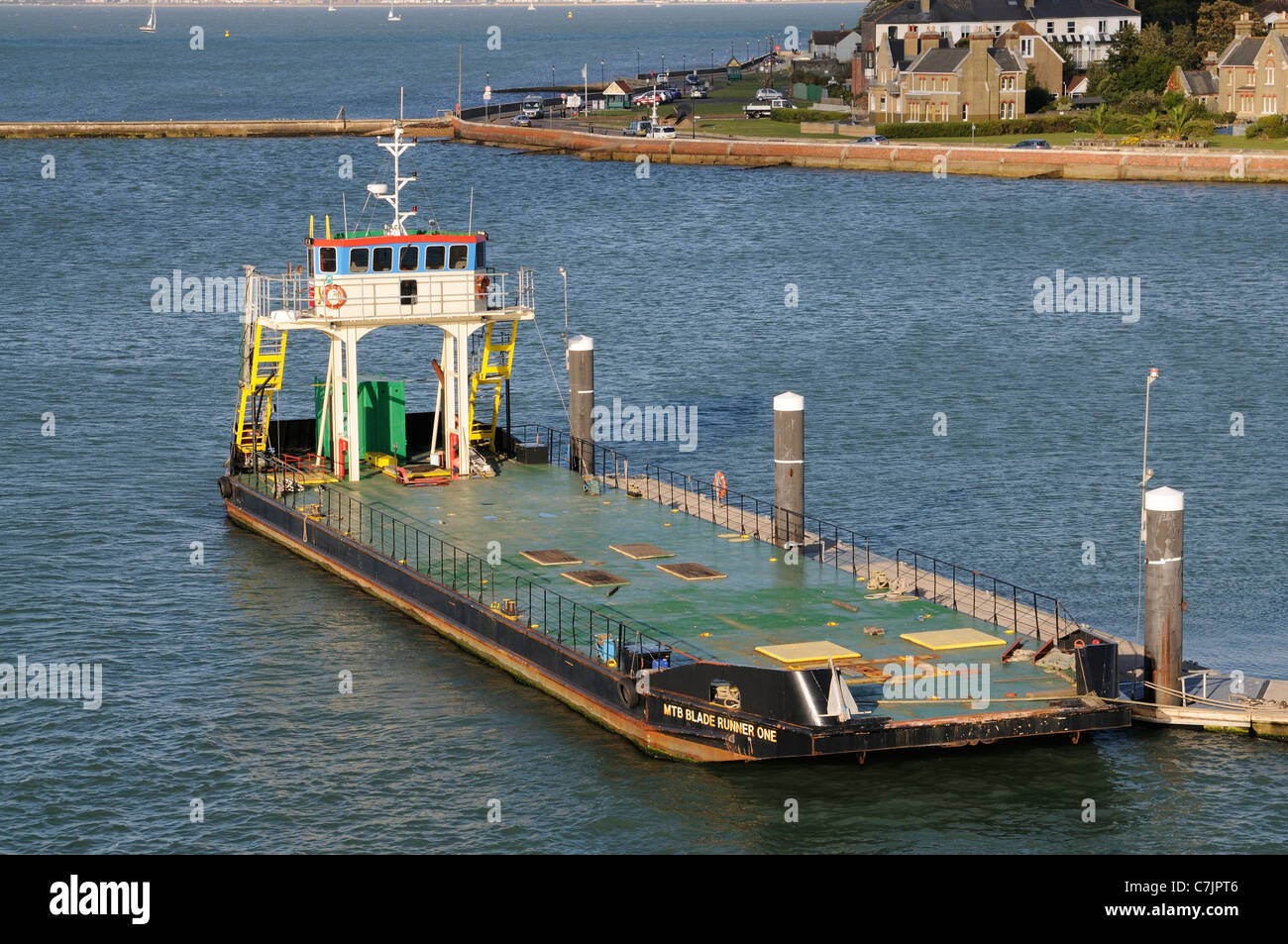 MTB Blade Runner One a open deck freight vessel for shallow water ...