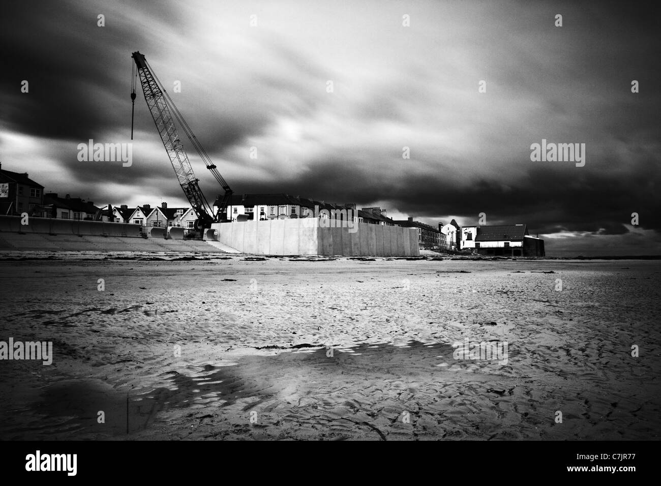 Redcar Vertical Pier Stock Photo - Alamy