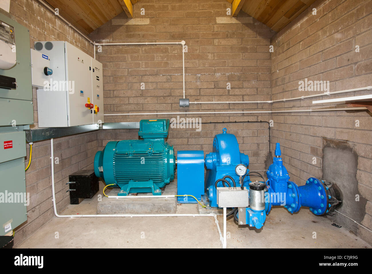 Hydro power turbine small hi-res stock photography and images - Alamy