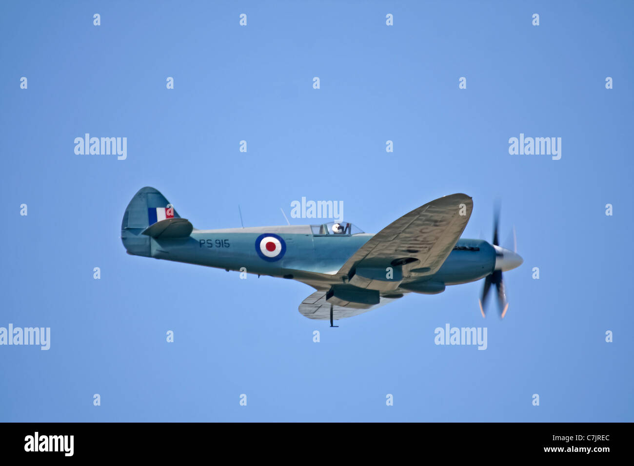 Spitfire PS915 Mk XIX at the Royal International Air Tattoo Event July ...