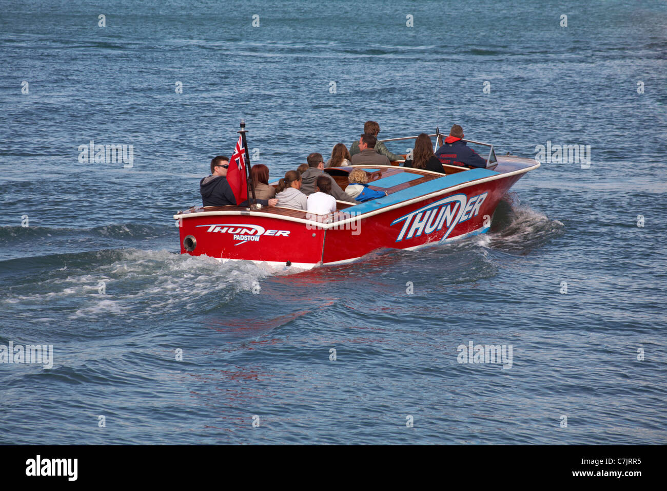 Tourists enjoying speedboats hi-res stock photography and images - Alamy