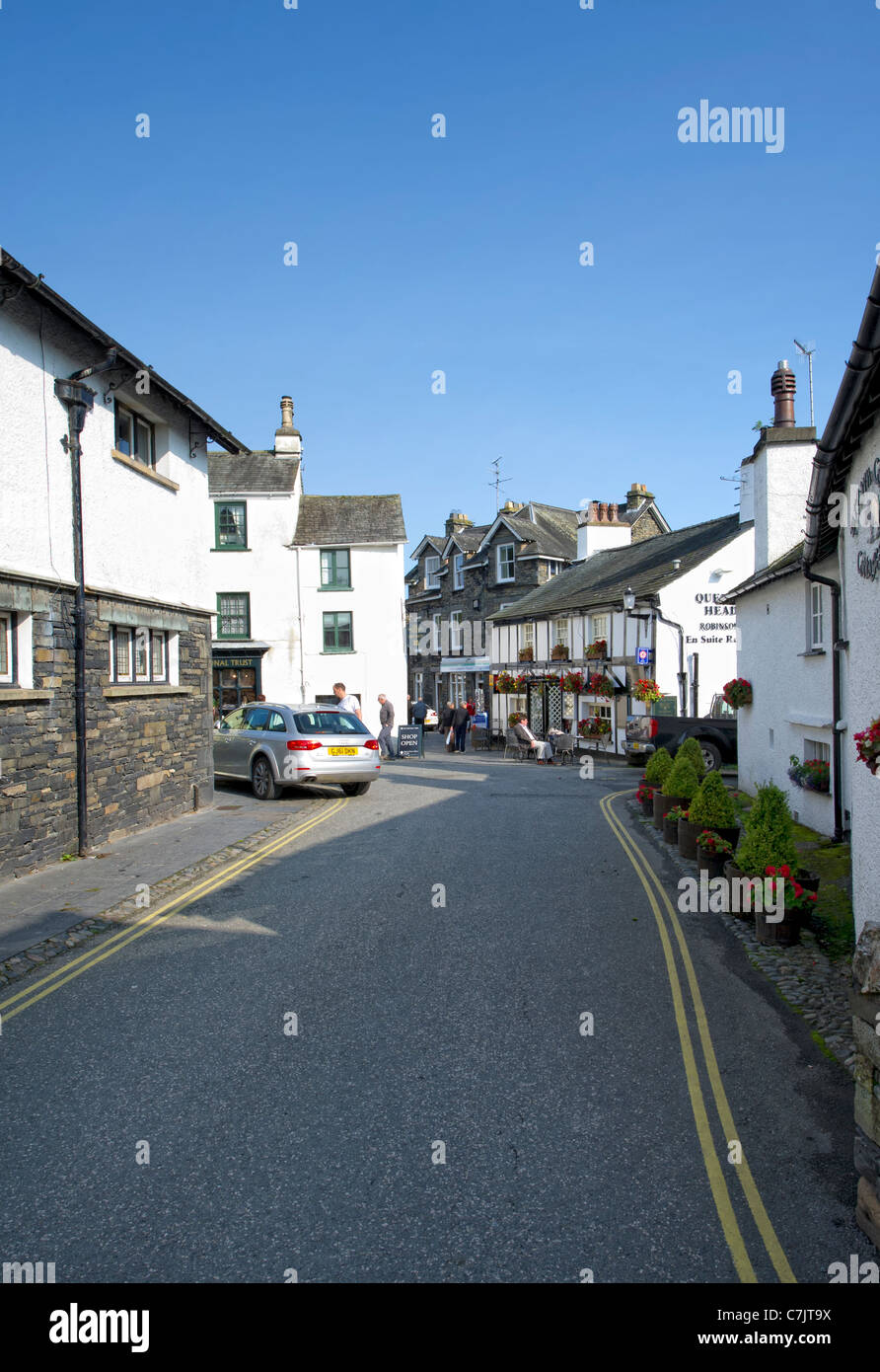 Hawkshead lake district hi-res stock photography and images - Alamy