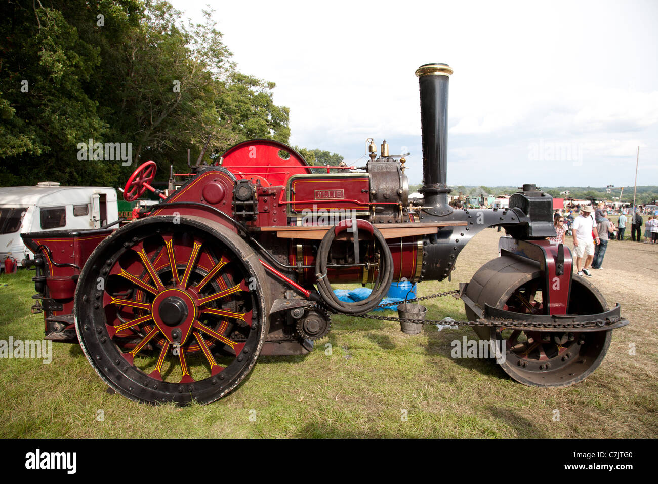 Vintage steam engine Netley Marsh Steam and Craft fair near Southampton ...