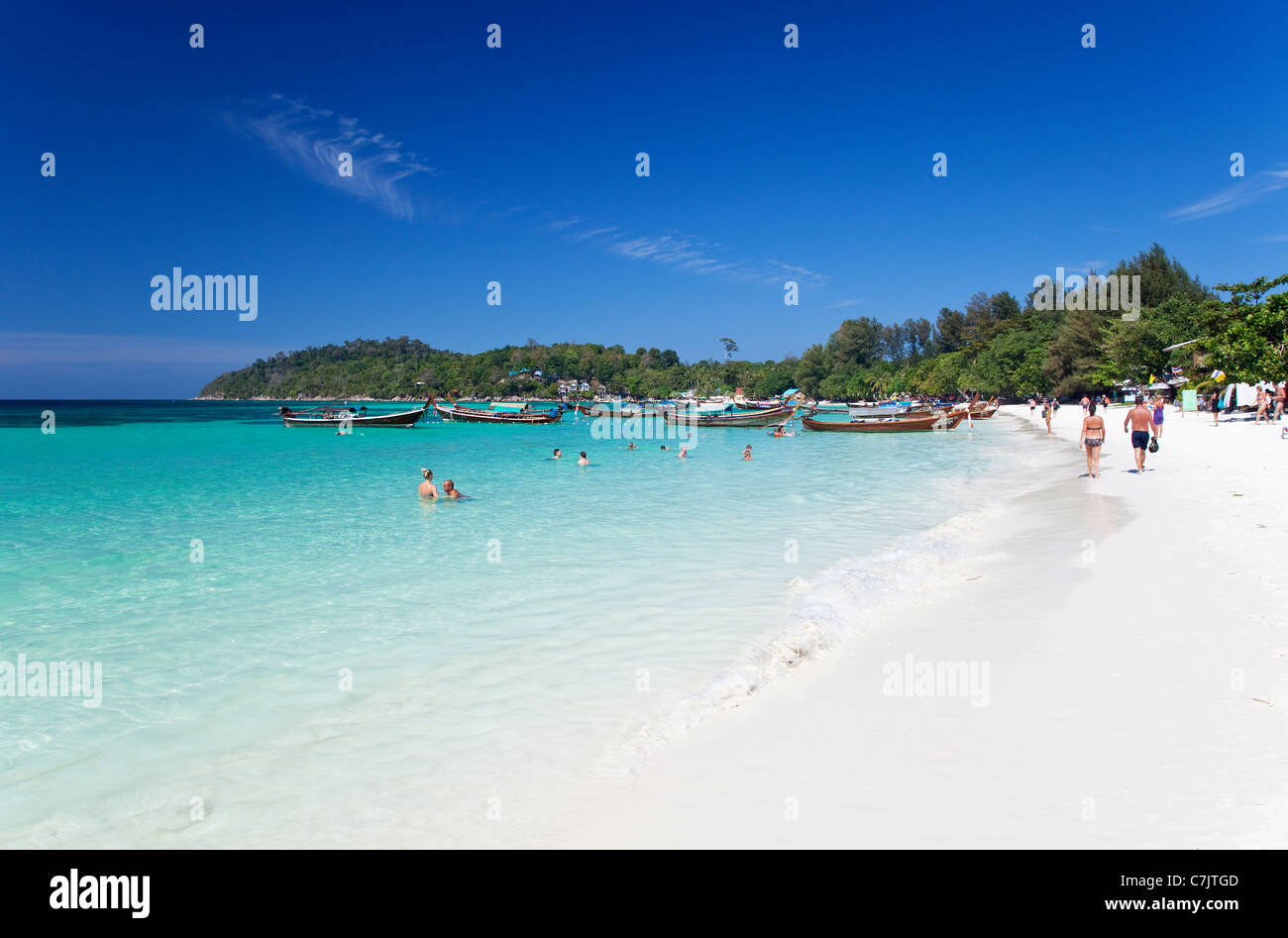Pattaya Beach, Ko Lipe, Thailand Stock Photo - Alamy