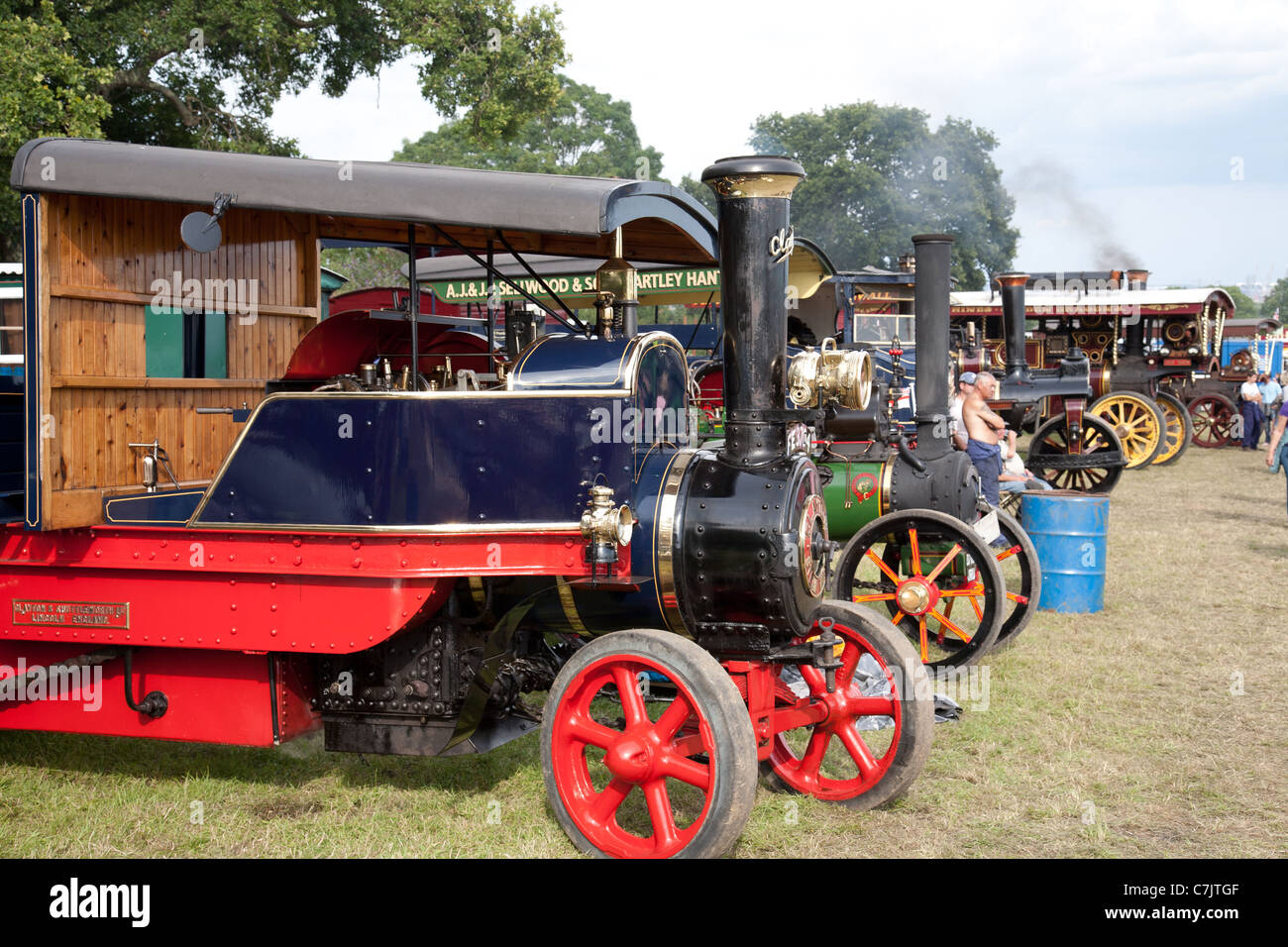 Vintage steam engine Netley Marsh Steam and Craft fair near Southampton ...