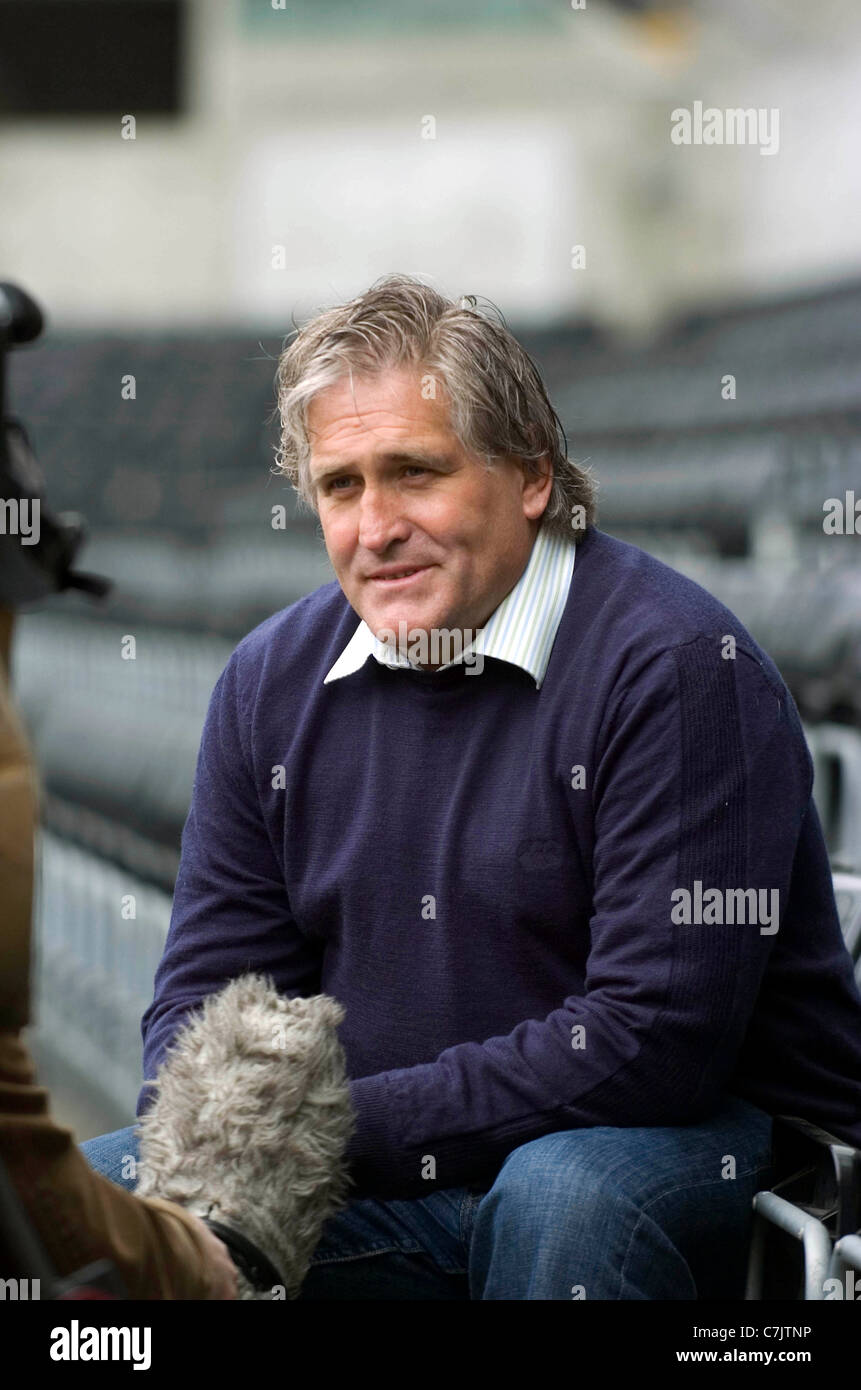 Scott Johnson is unveiled as the new coach of the Ospreys rugby team at ...