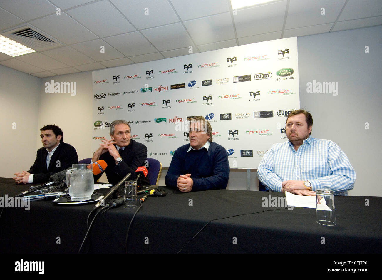 Scott Johnson is unveiled as the new coach of the Ospreys rugby team at ...