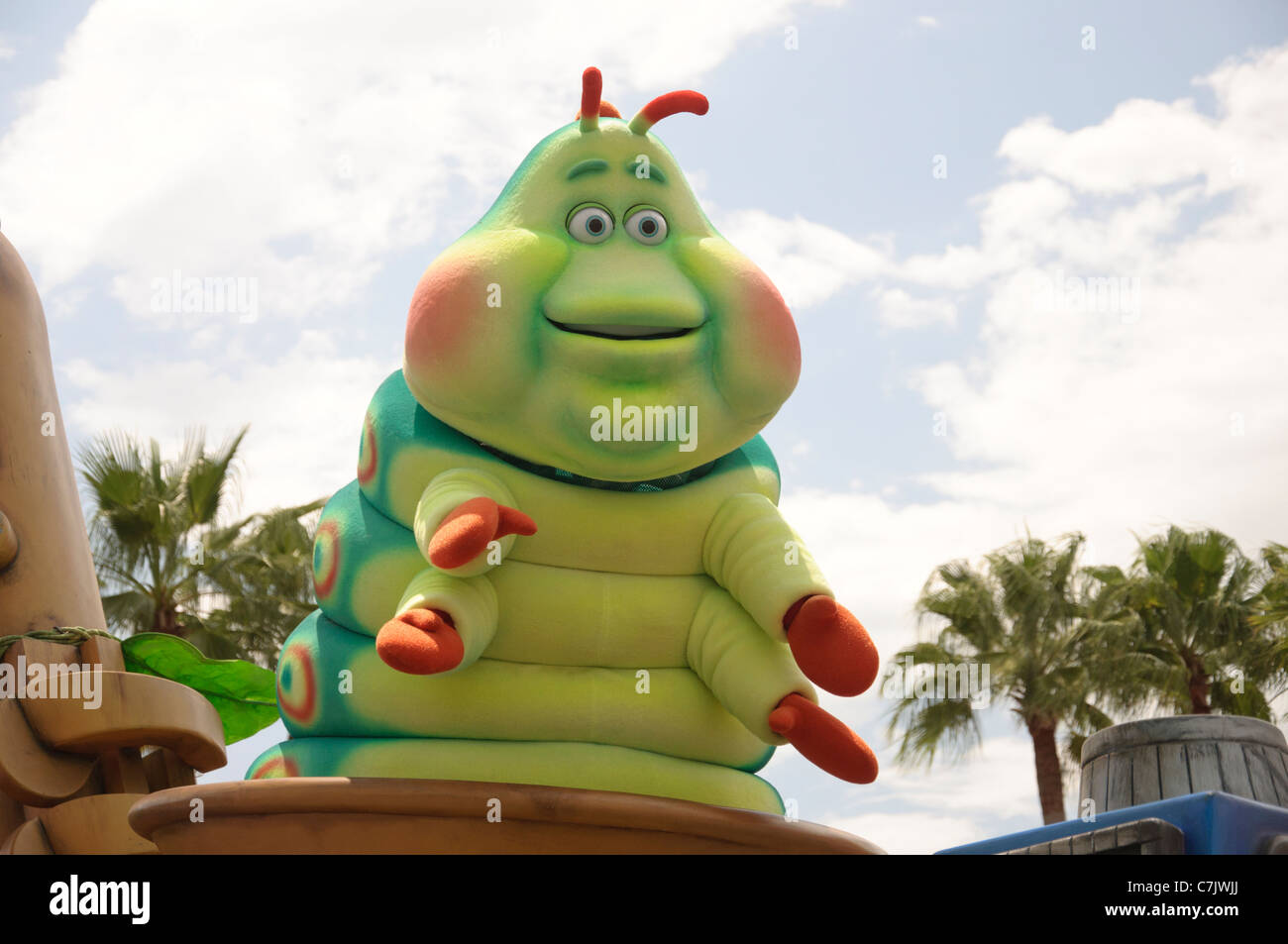 heimlich from disney pixars a bugs life in the countdown to fun parade ...