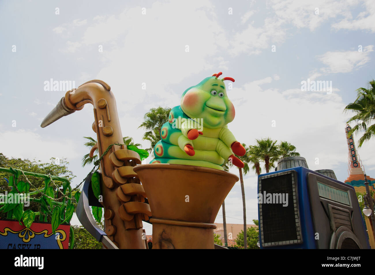 heimlich from disney pixars a bugs life in the countdown to fun parade ...