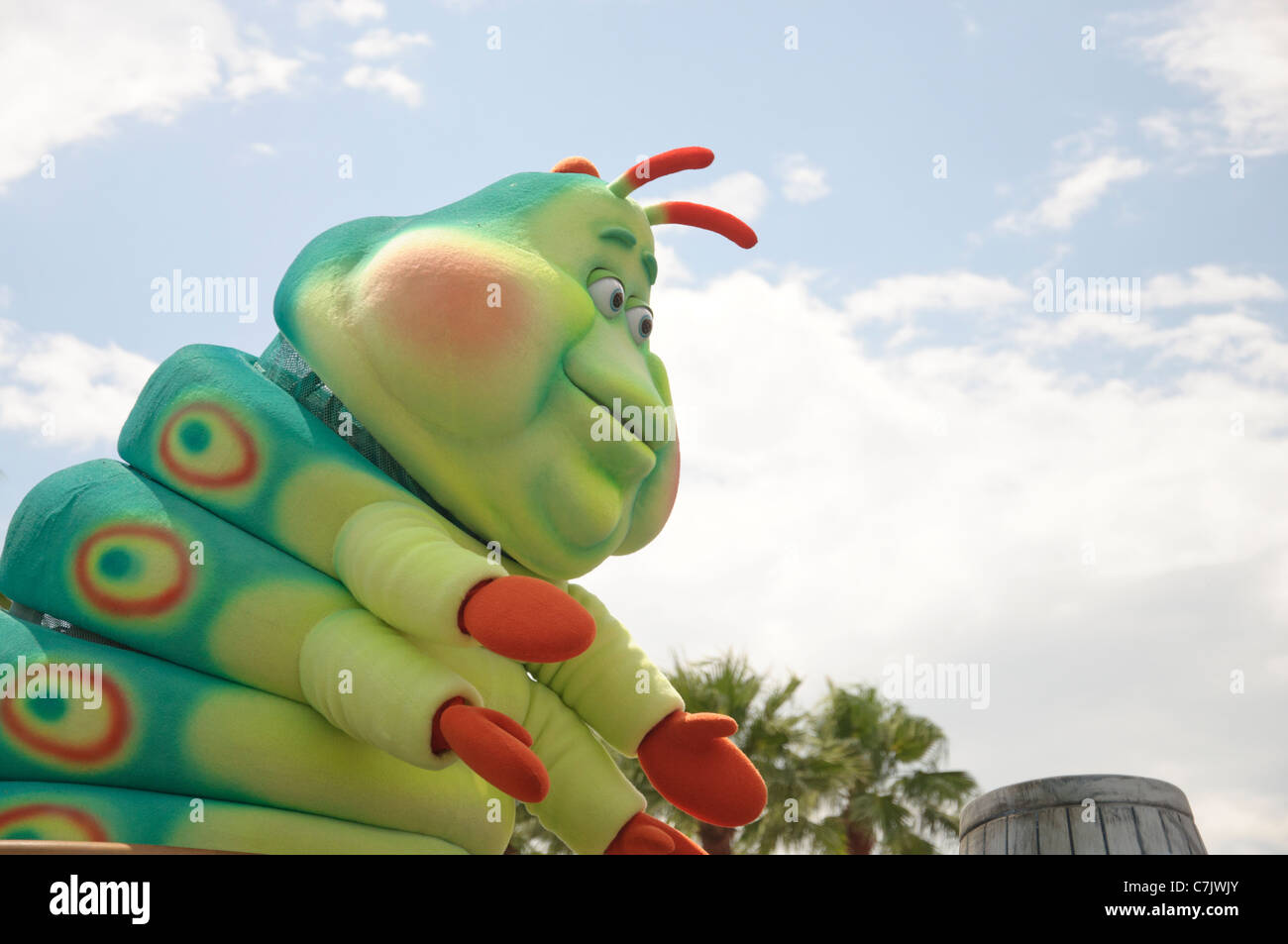 heimlich from disney pixars a bugs life in the countdown to fun parade ...