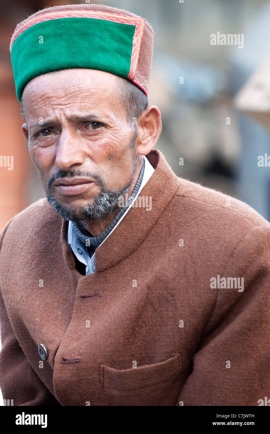 India hat man hi-res stock photography and images - Alamy