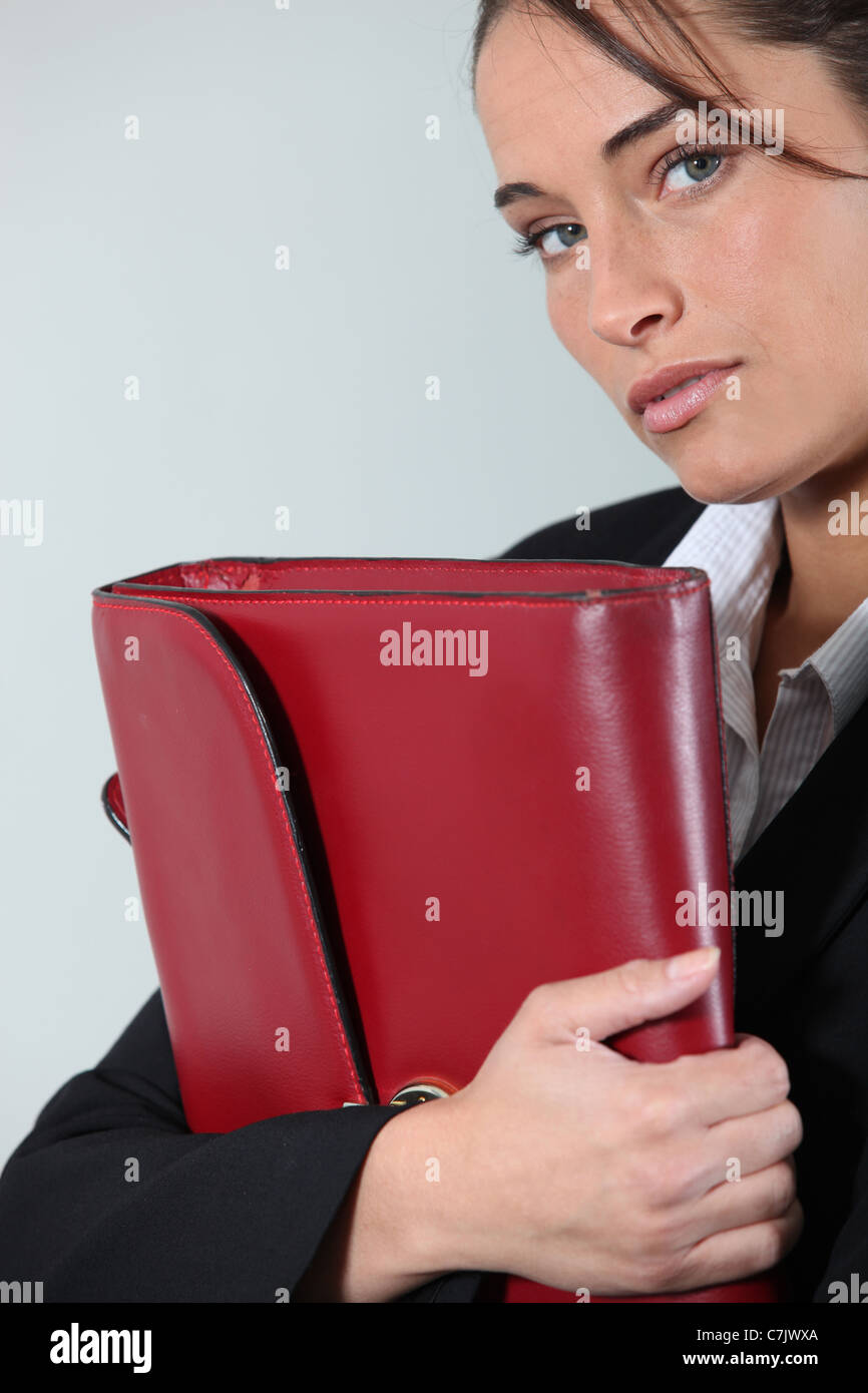 Portrait of an executive secretary Stock Photo - Alamy