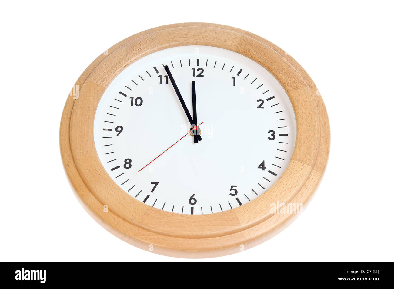 Time on clock hi-res stock photography and images - Alamy