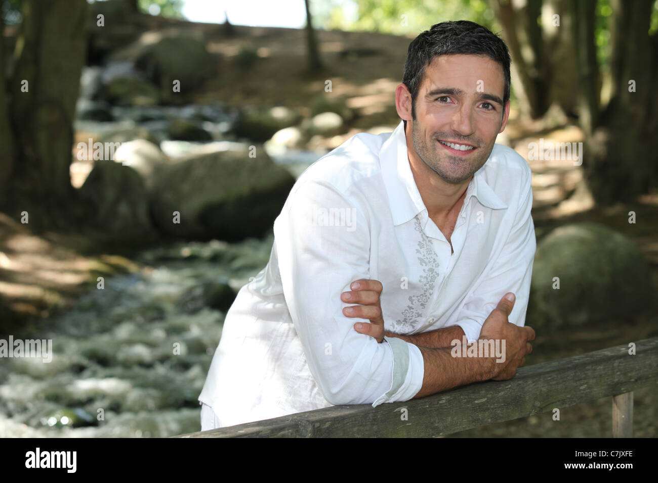 Woodland streamlet hi-res stock photography and images - Alamy