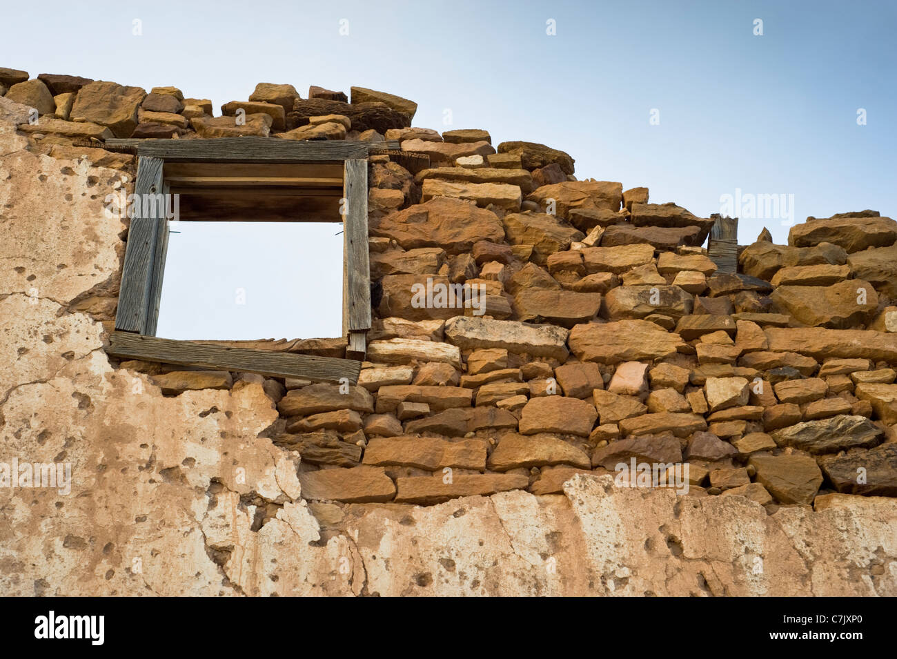 The adobe Saint Rose of Lima Chapel and cemetery, built in the early ...