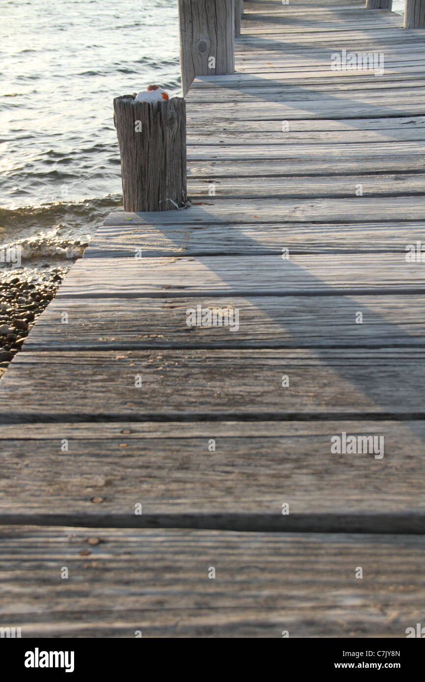 pier at sunset Stock Photo - Alamy