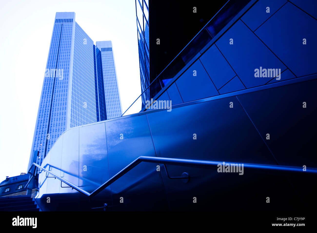 Corporate buildings in perspective Stock Photo - Alamy