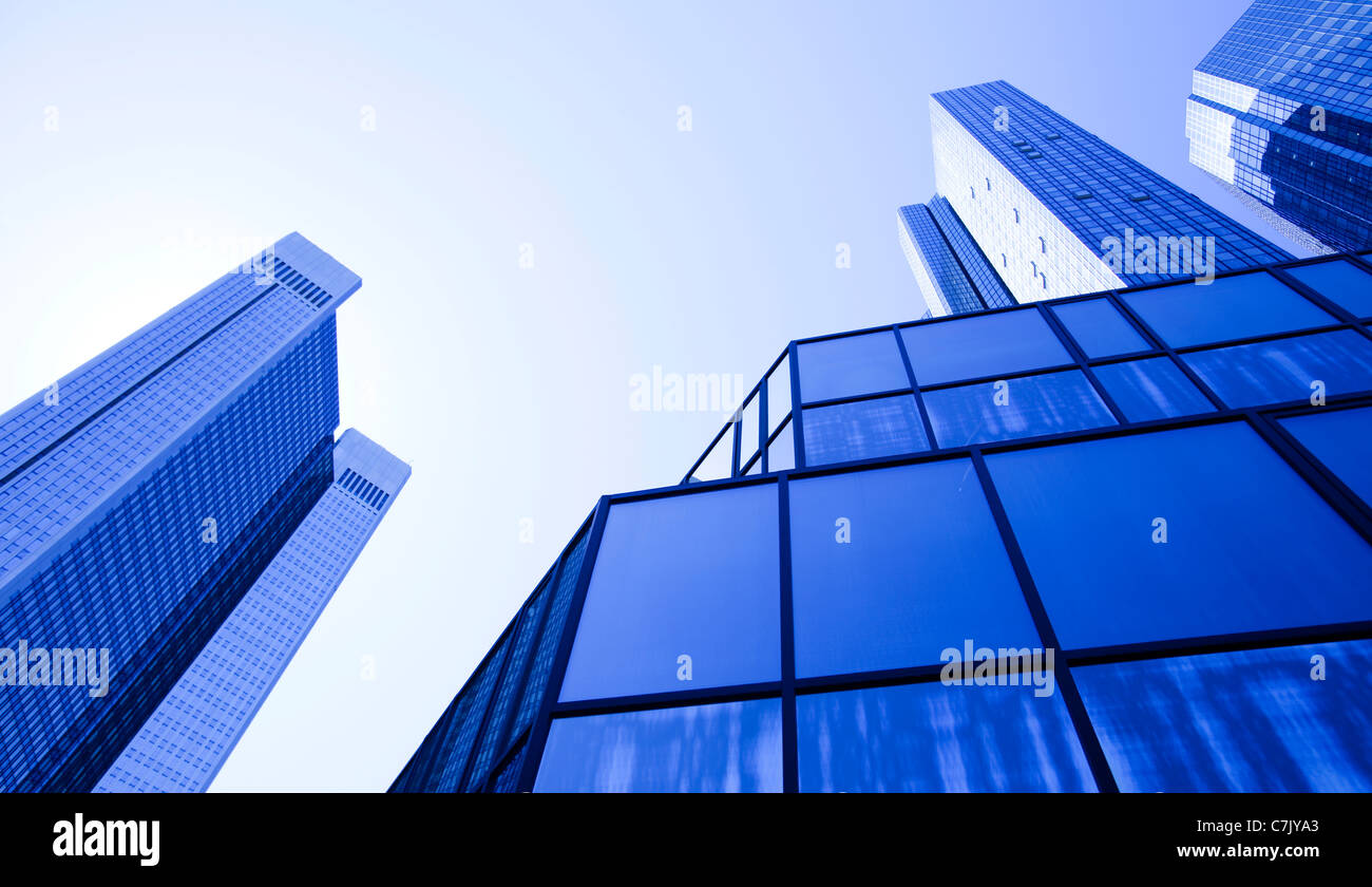 Buildings in perspective Stock Photo - Alamy