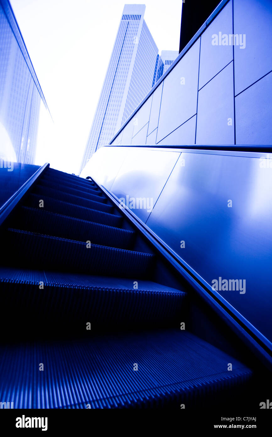 Corporate buildings in perspective Stock Photo - Alamy