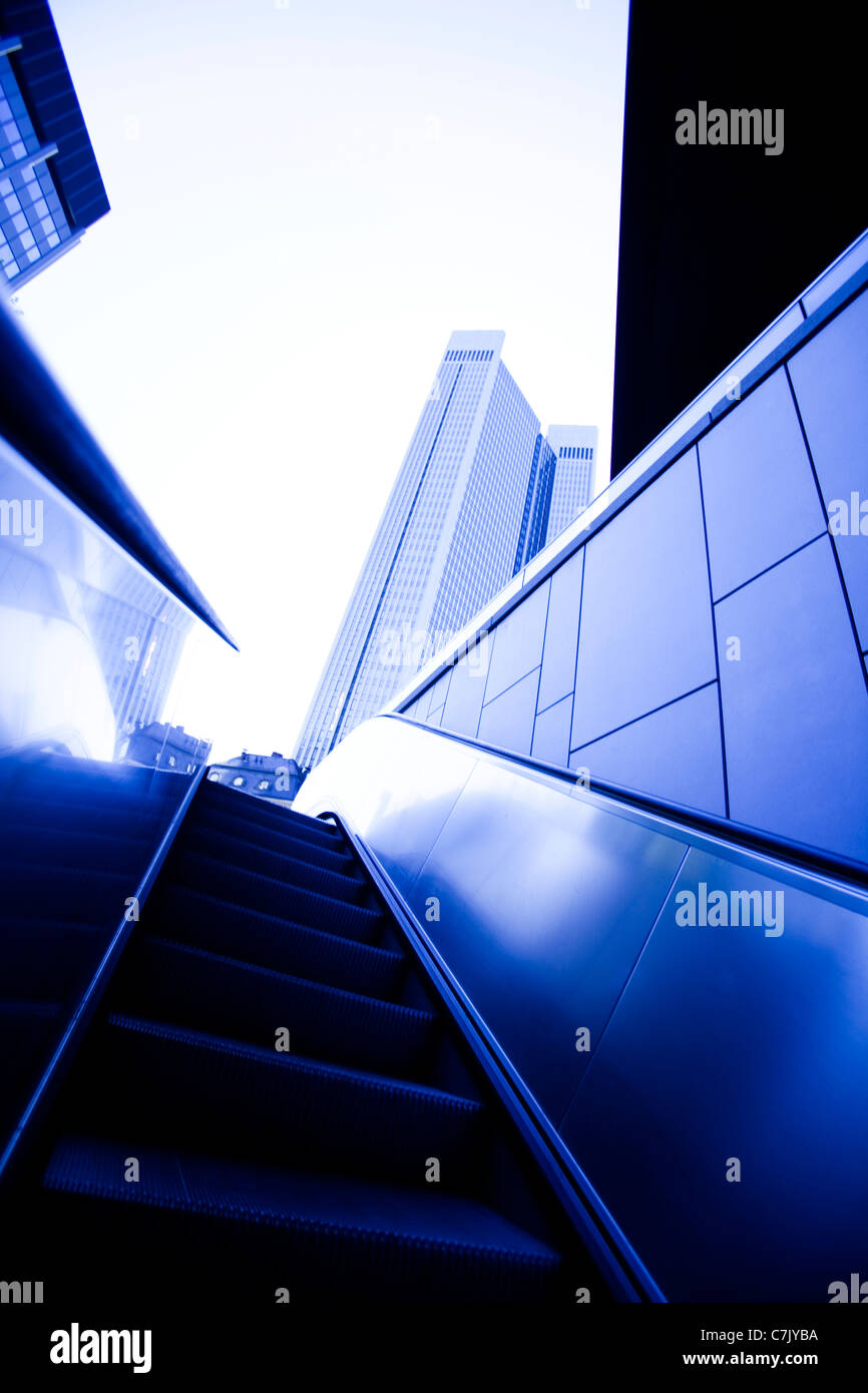 Corporate buildings in perspective Stock Photo - Alamy