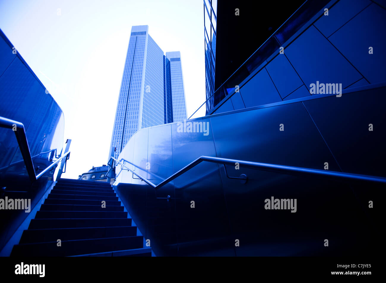 Corporate buildings in perspective Stock Photo - Alamy