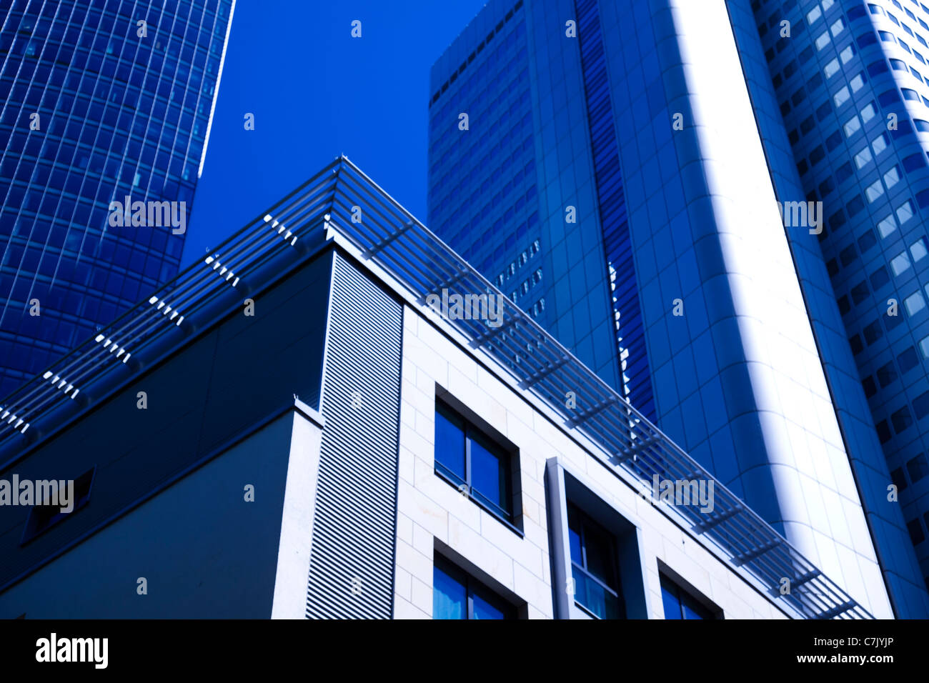 Buildings in perspective Stock Photo - Alamy