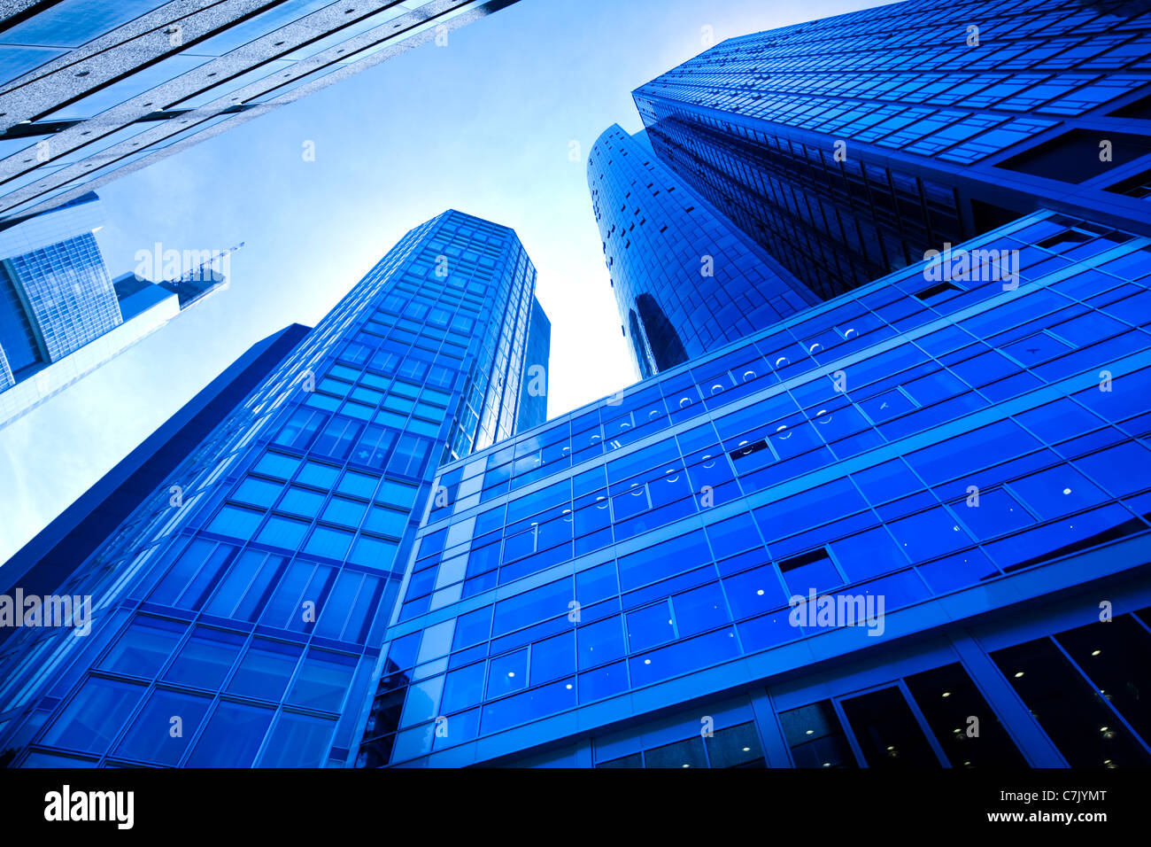 Buildings in perspective Stock Photo - Alamy