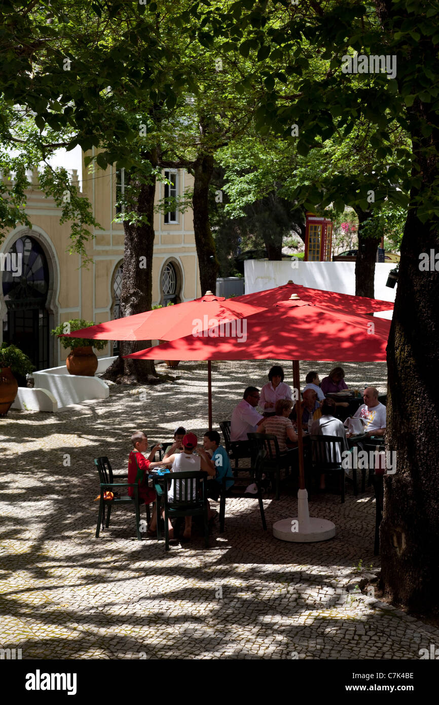 Portugal, Algarve, Caldas De Monchique, Cafe Stock Photo - Alamy